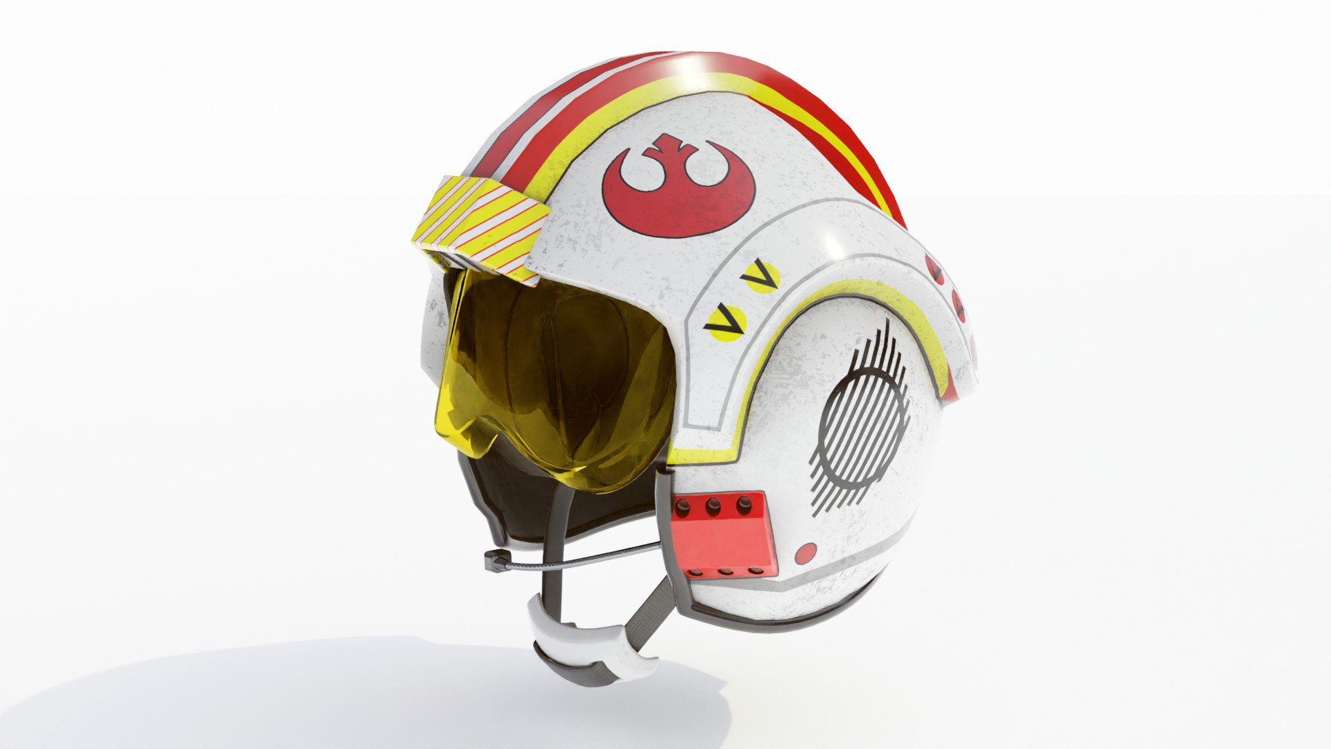 3D Star Wars X-Wing Pilot Helmet - TurboSquid 1989273