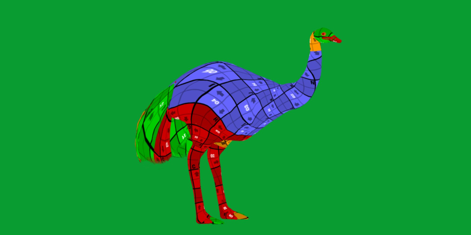 3D Emu Flightless Bird - TurboSquid 2313892
