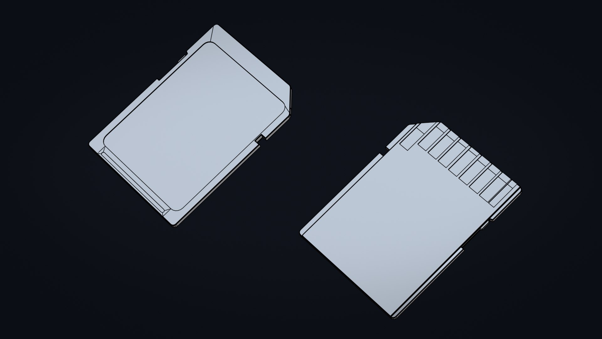 3D Model Realistic SD Card PBR - TurboSquid 1718486