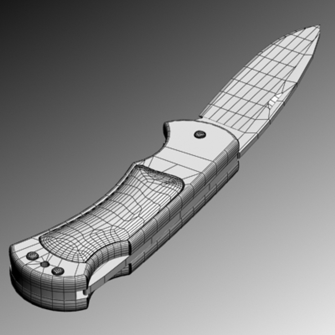 knife 3d model