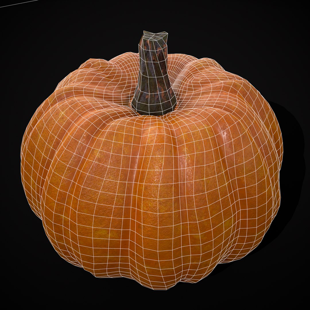 3D Field Pumpkin Model - TurboSquid 1968008