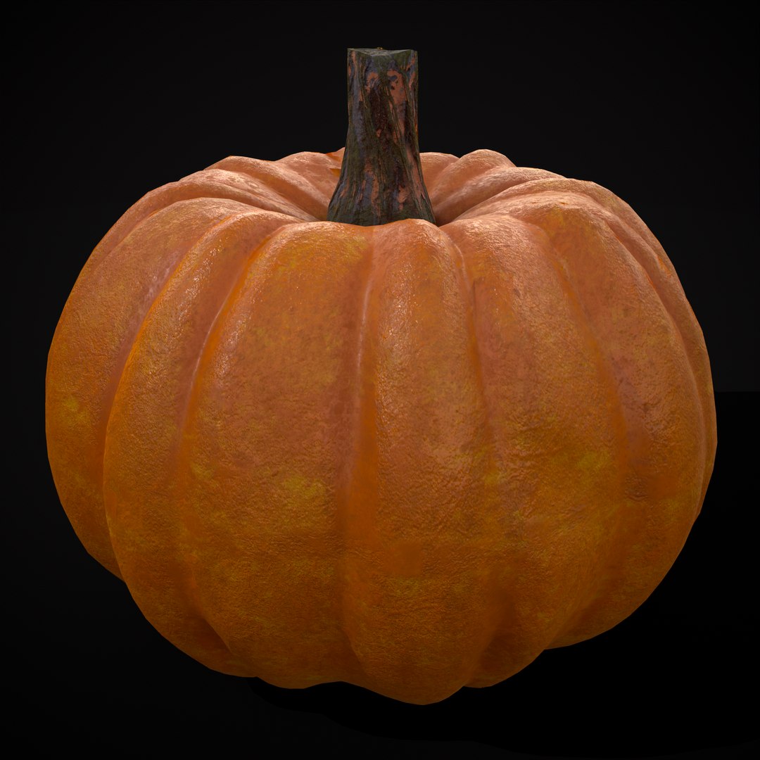 3D Field Pumpkin Model - TurboSquid 1968008
