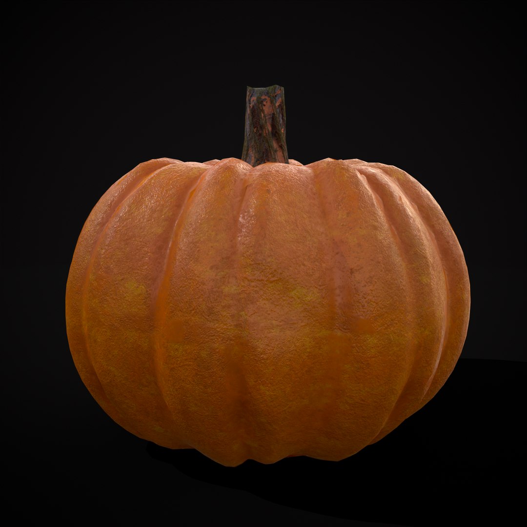 3D Field Pumpkin Model - TurboSquid 1968008