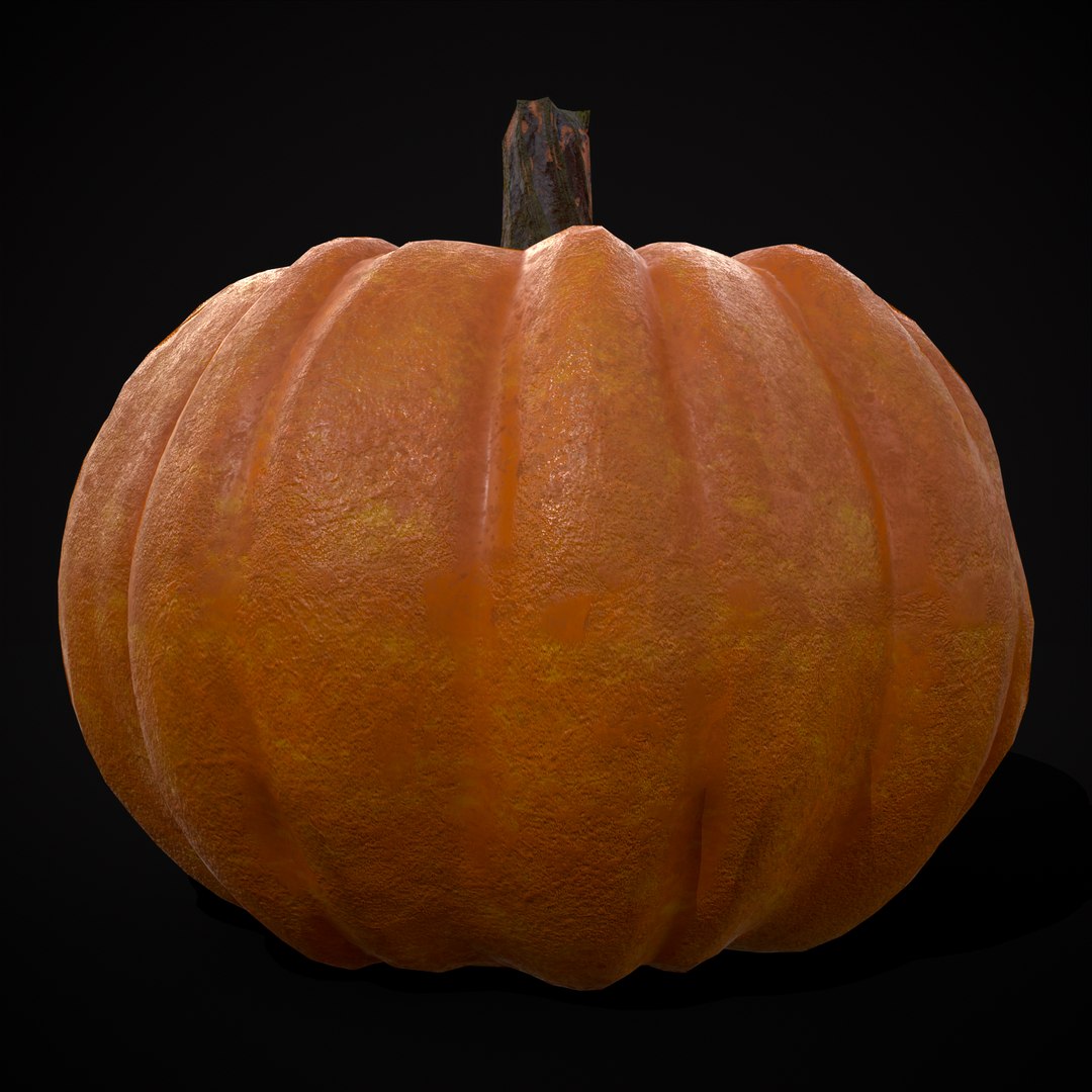 3D Field Pumpkin Model - TurboSquid 1968008