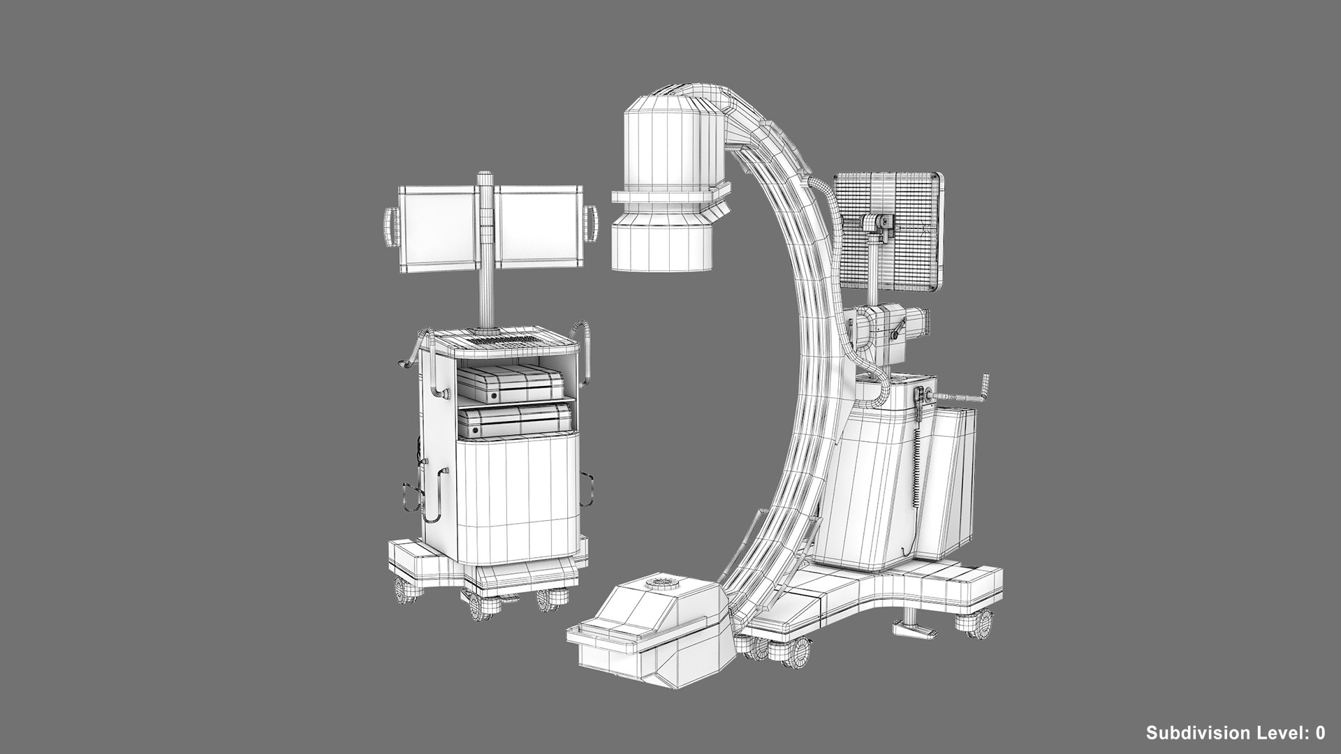 3D C-Arm Xray - TurboSquid 2072885