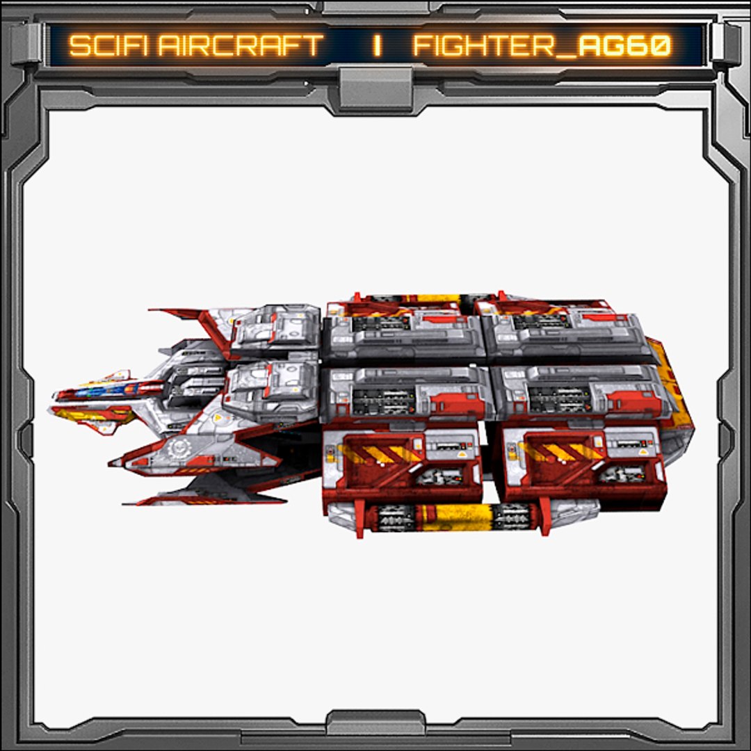 model scifi fighter ag60