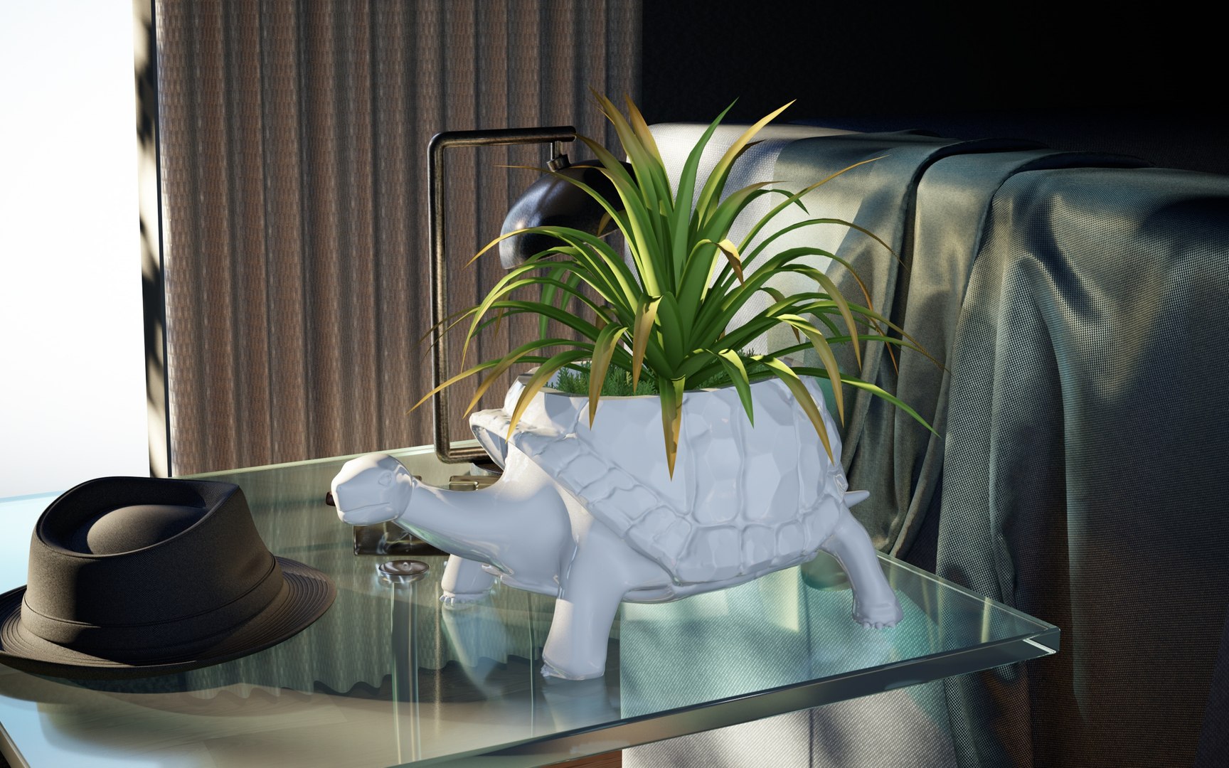 3D model turtle plant vase - TurboSquid 1490929