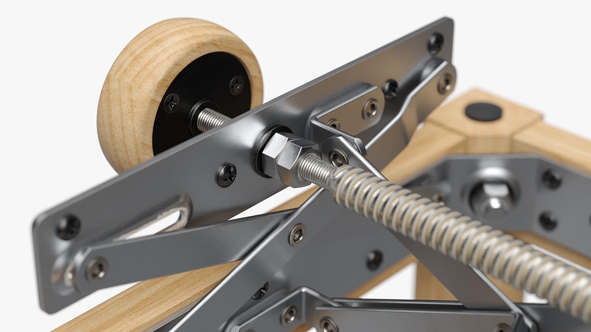 Realistic lever harp bench 3D model - TurboSquid 1589355