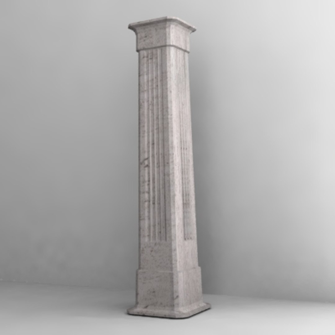 3d Model Column