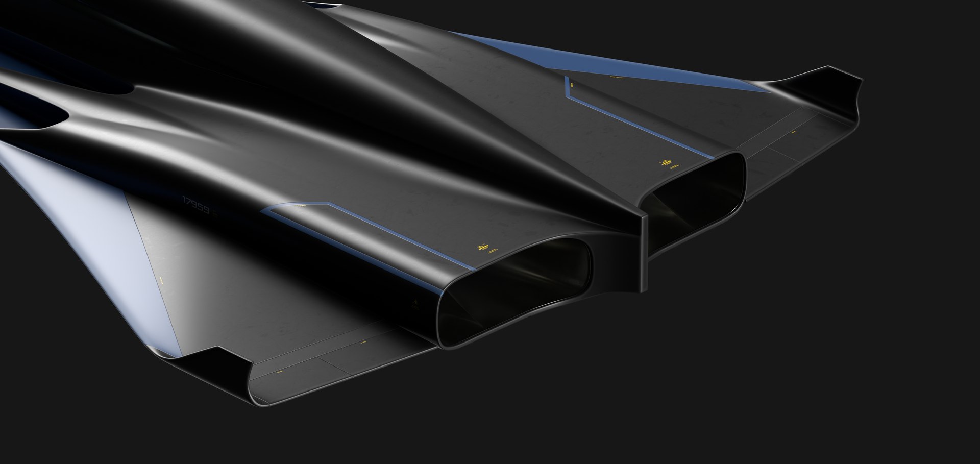 3D Raven - B Model - Hypersonic Business Jet 8K model - TurboSquid 2043378