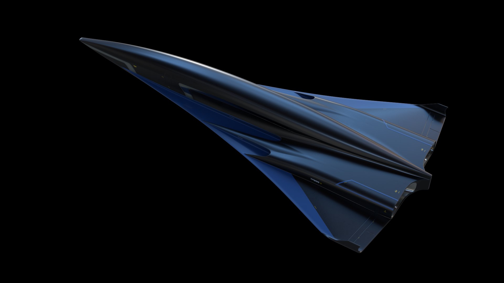 3D Raven - B Model - Hypersonic Business Jet 8K model - TurboSquid 2043378