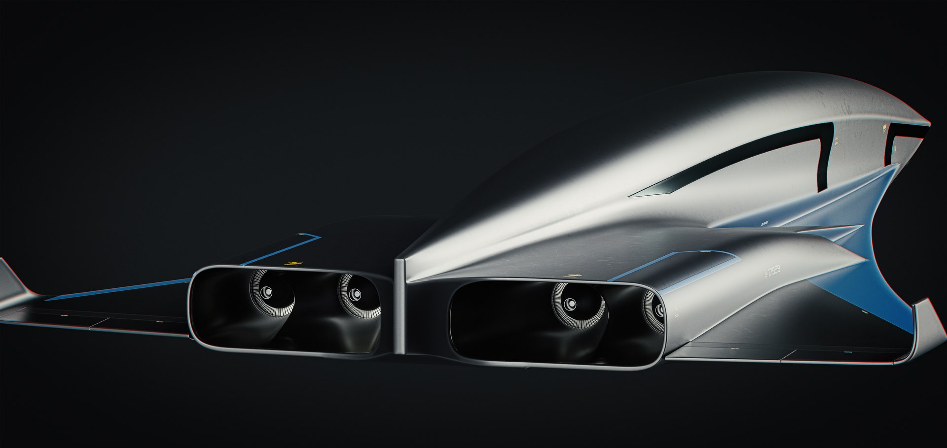 3D Raven - B Model - Hypersonic Business Jet 8K Model - TurboSquid 2043378