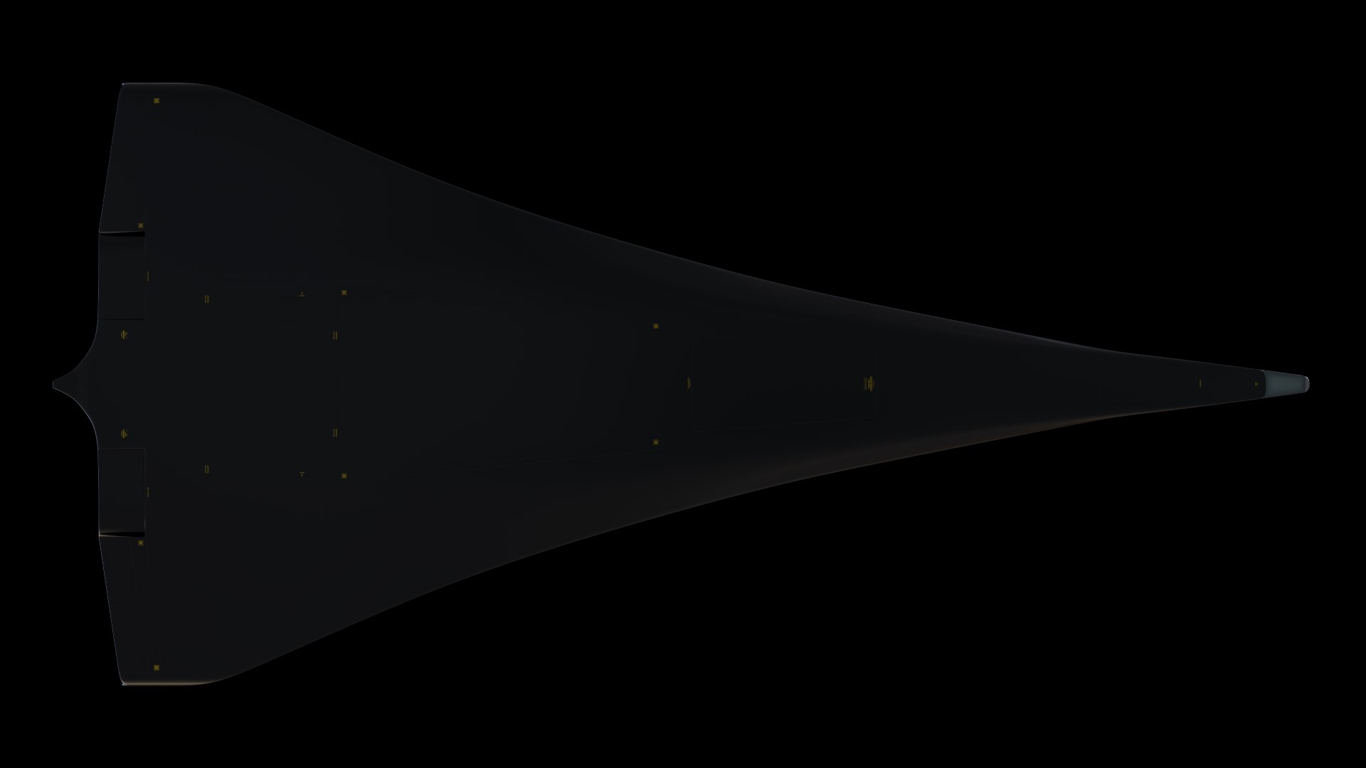 3D Raven - B Model - Hypersonic Business Jet 8K model - TurboSquid 2043378