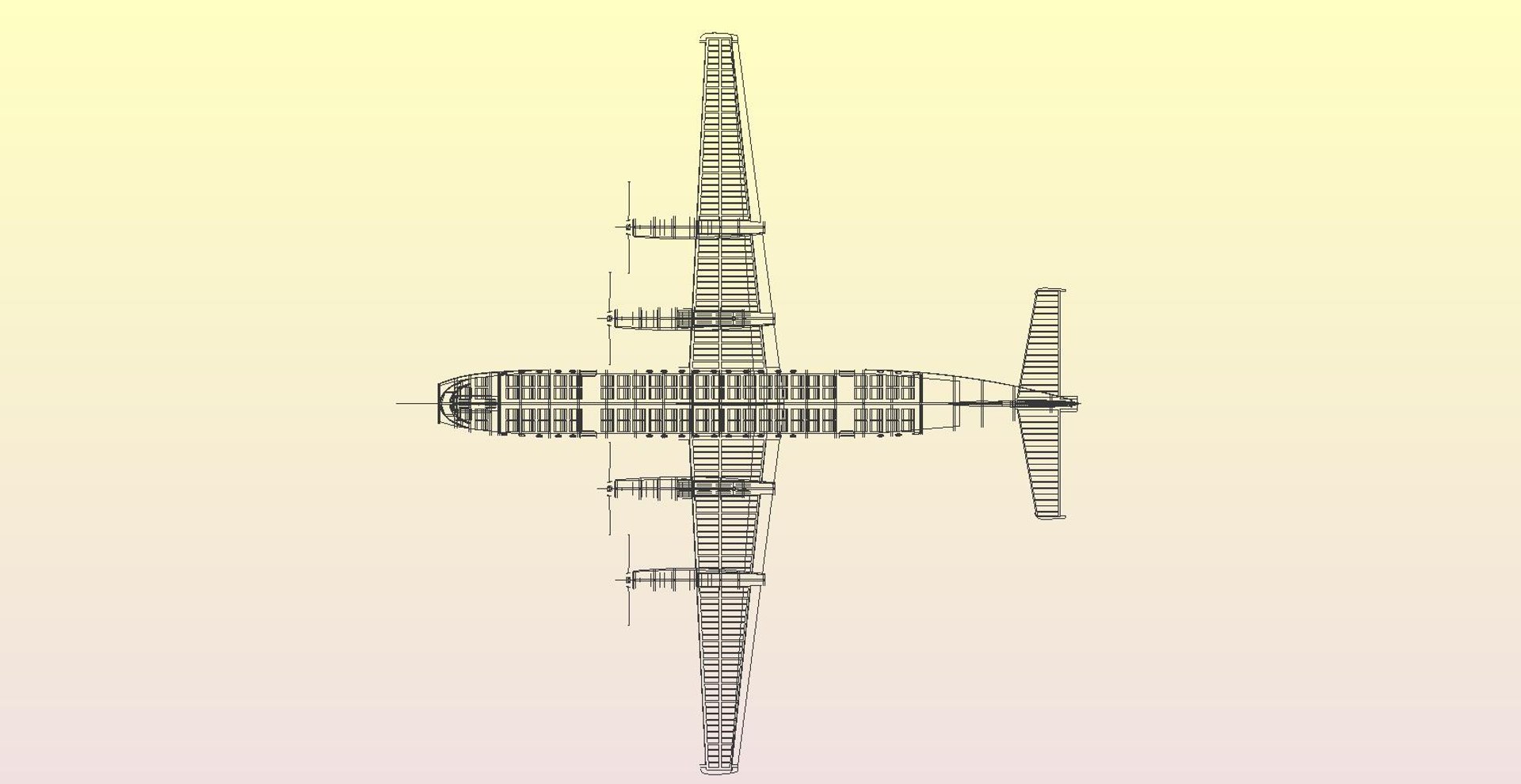 Illushyn il-18 aircraft solid 3D model - TurboSquid 1313133