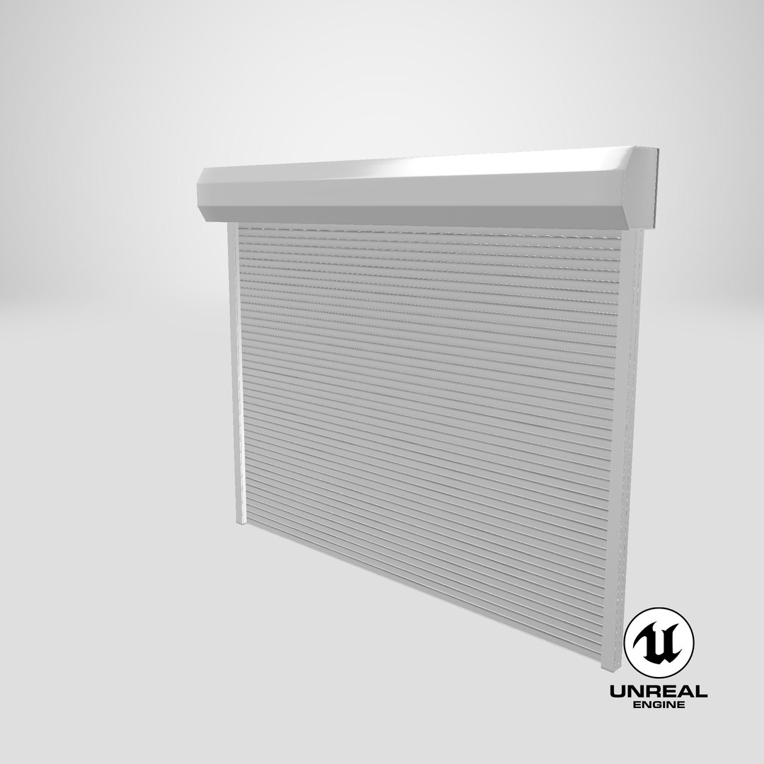Storefront-rolling-gate---gate-02-clean 3D Model - TurboSquid 1338392