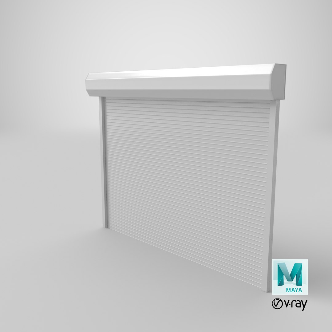 Storefront-rolling-gate---gate-02-clean 3D Model - TurboSquid 1338392