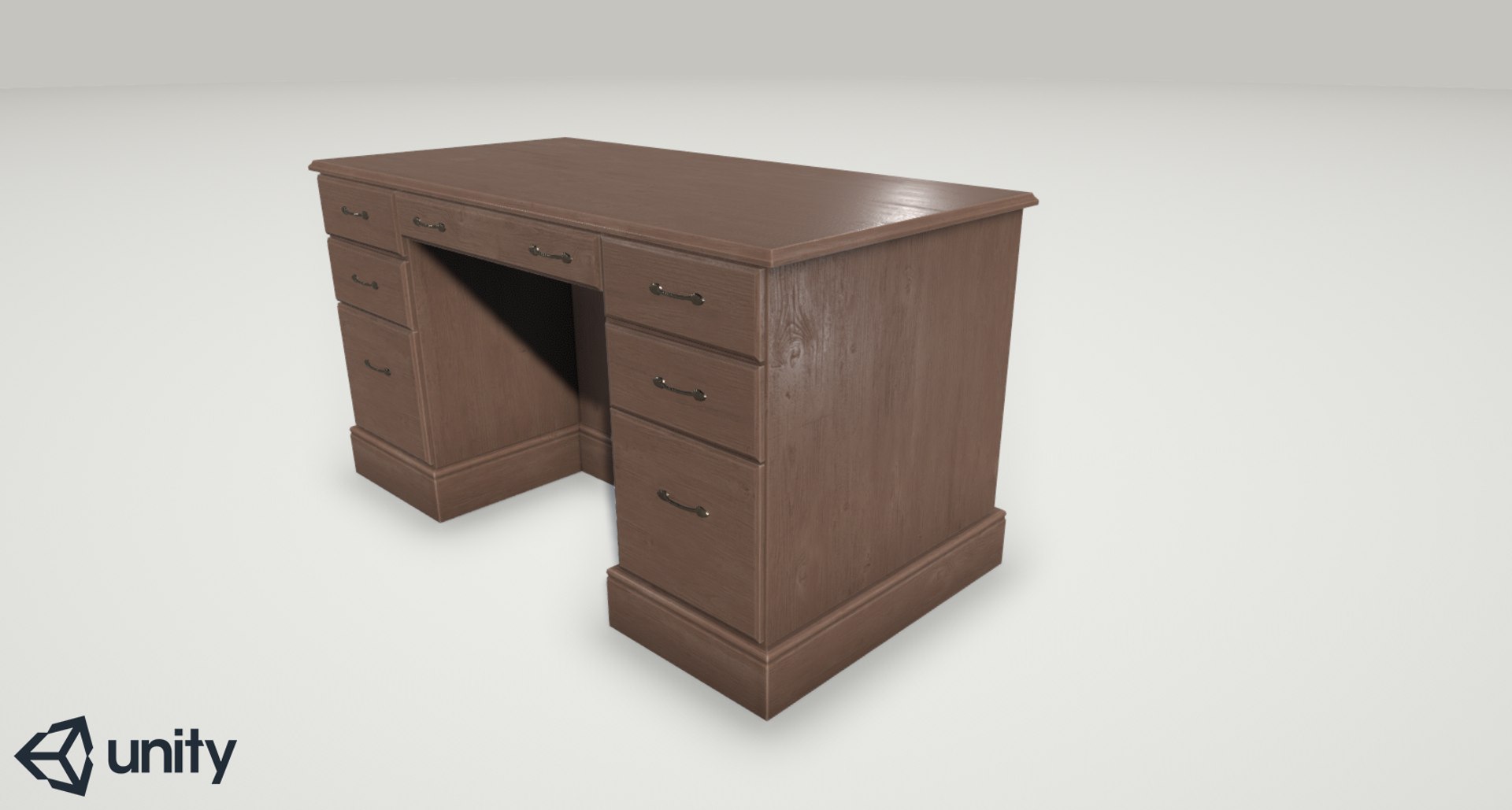 3D Model Executives Desk - TurboSquid 1255301