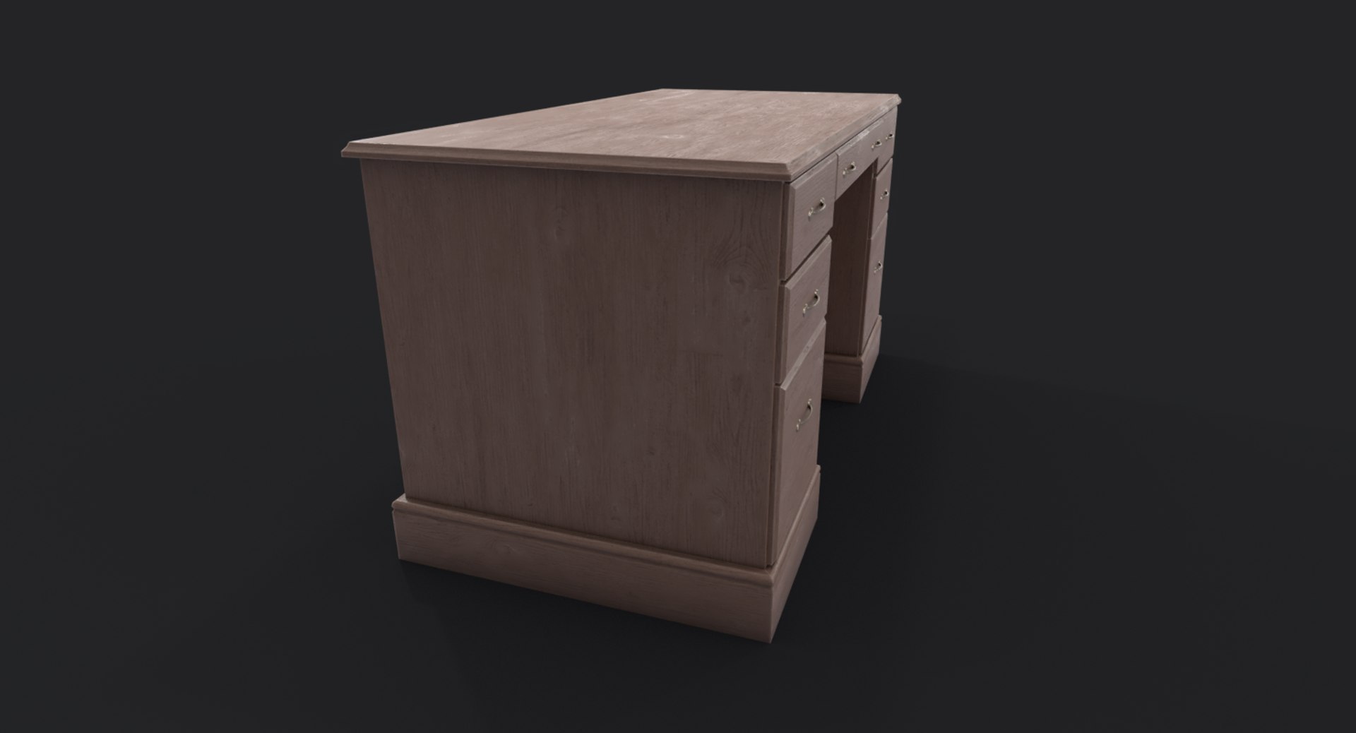 3D Model Executives Desk - TurboSquid 1255301