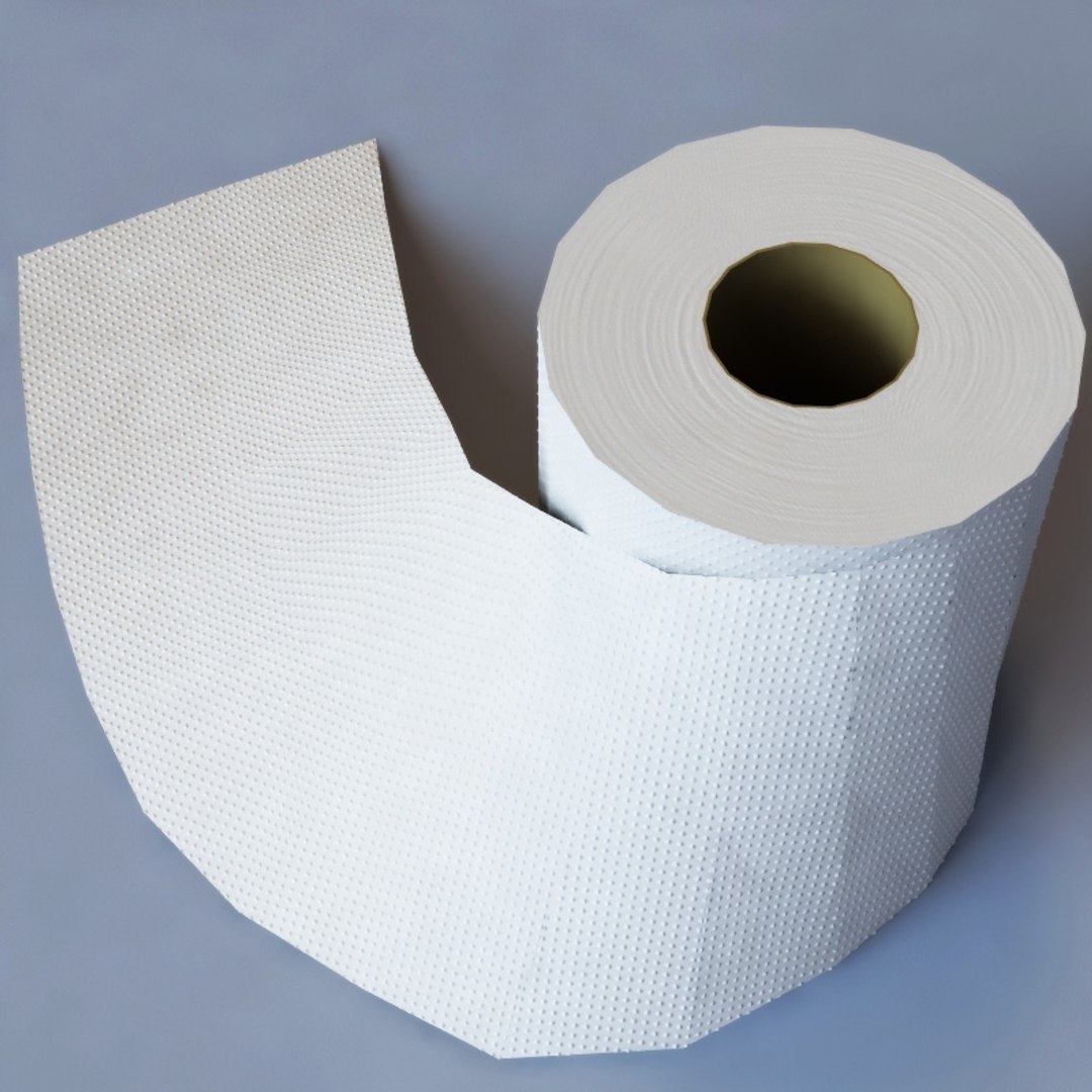 3d Toilet Paper