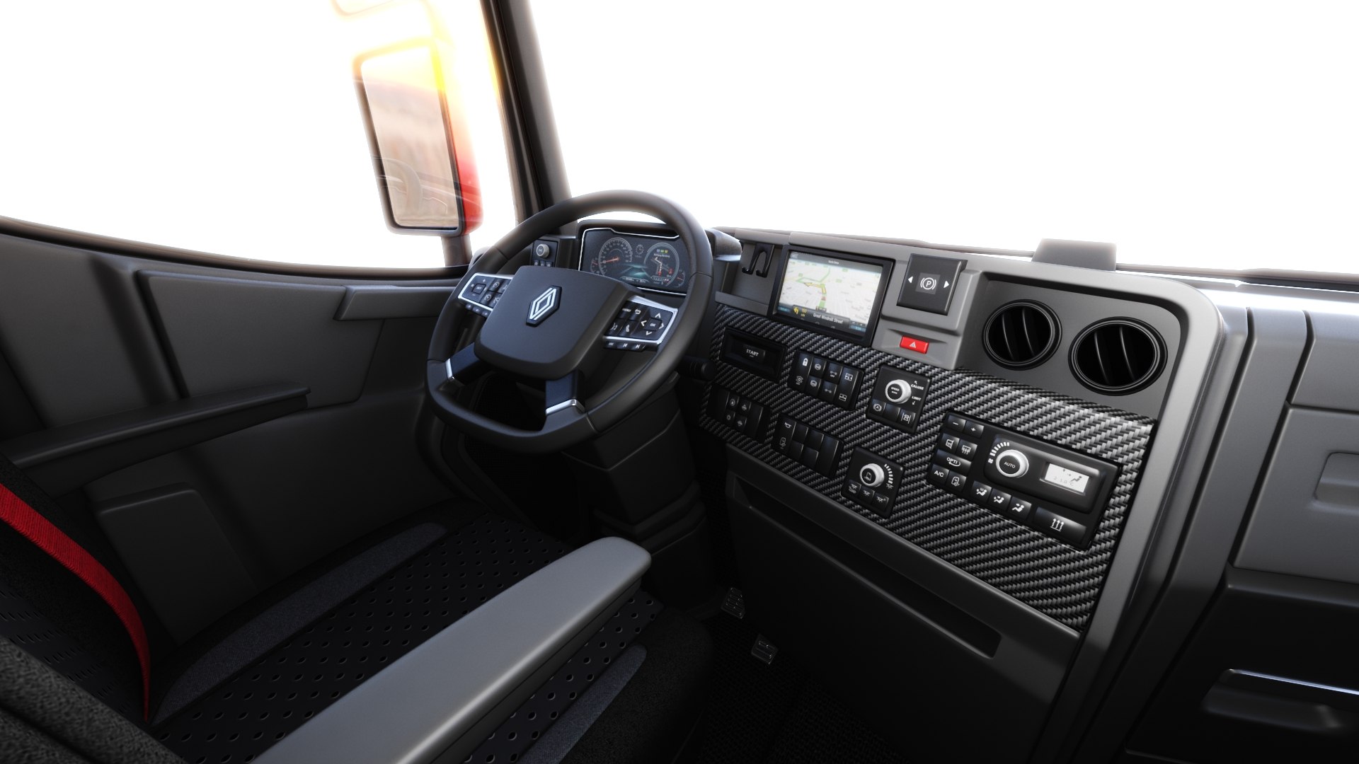 Renault Trucks T High With Trailer 3D Model - TurboSquid 2148341