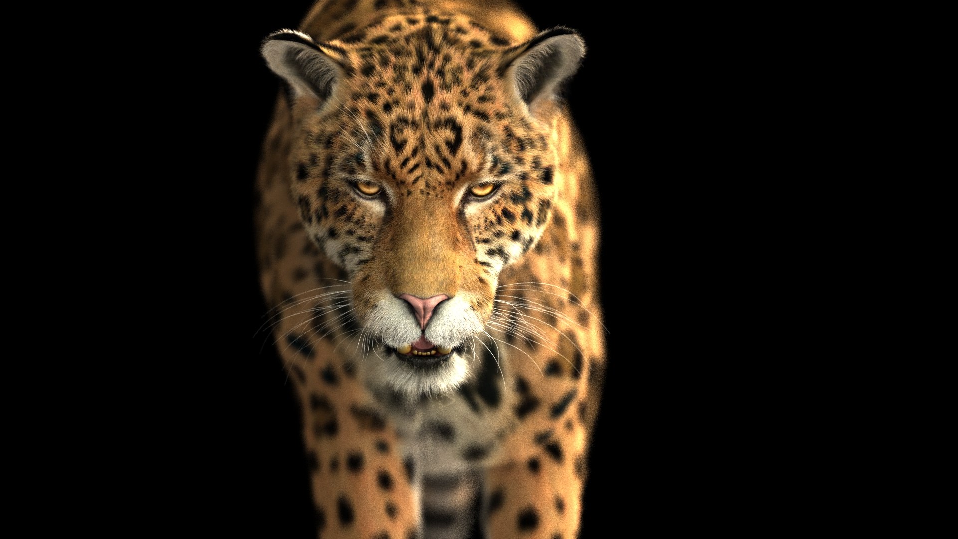 JAGUAR ANIMATED XGEN-CORE 3D - TurboSquid 1722595