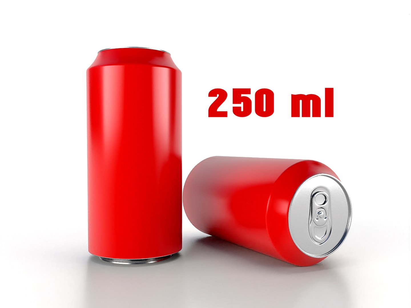 3D beverage 250 ml model - TurboSquid 1588447