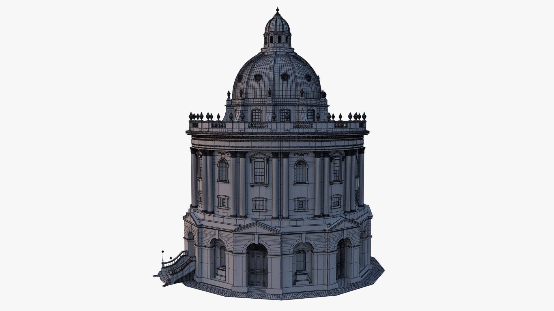 Oxford England Library 3D Model - TurboSquid 1987682