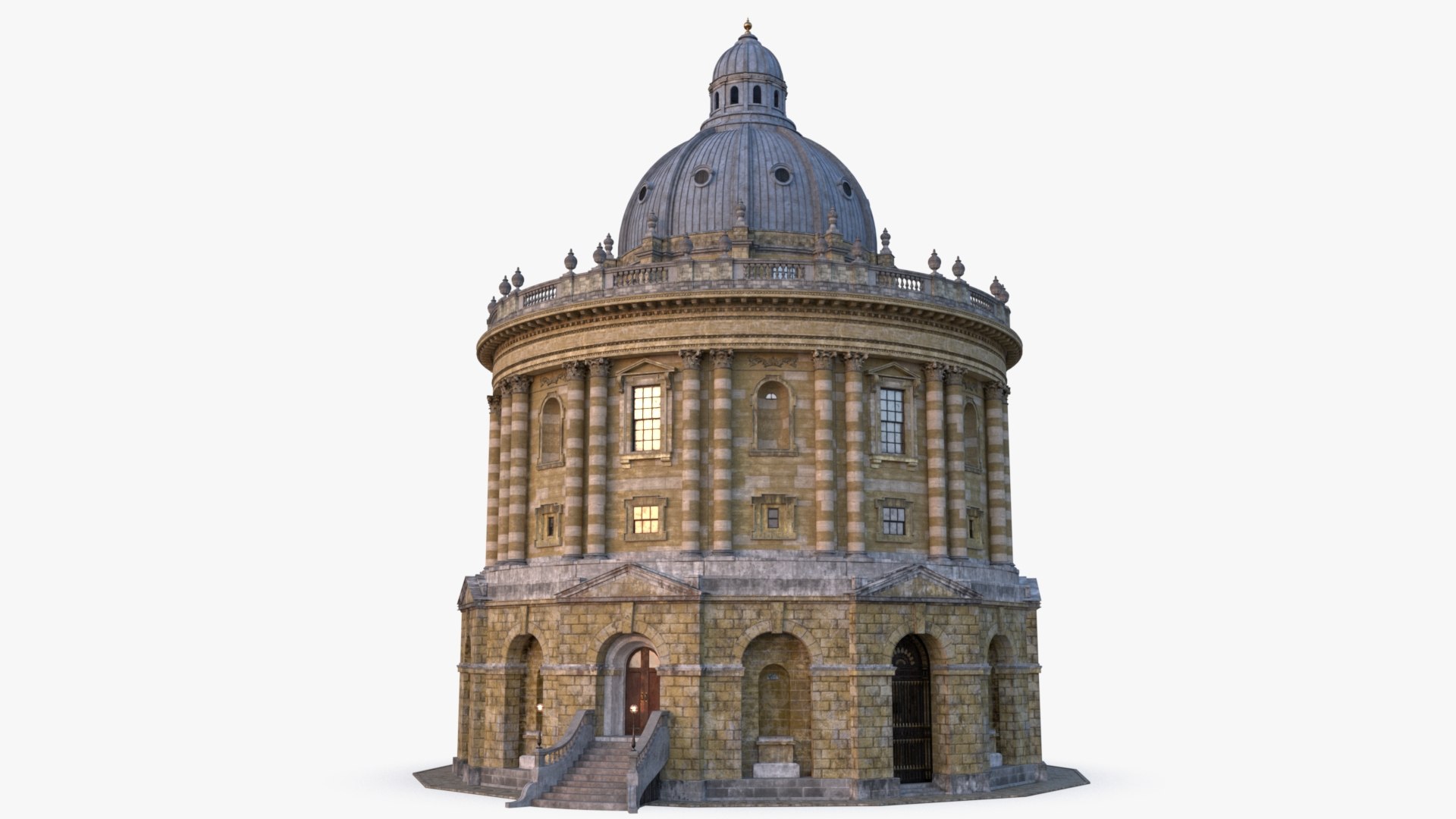 Oxford England Library 3D Model - TurboSquid 1987682