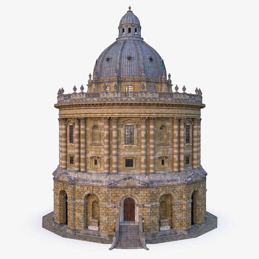 Oxford England Library 3D Model - TurboSquid 1987682