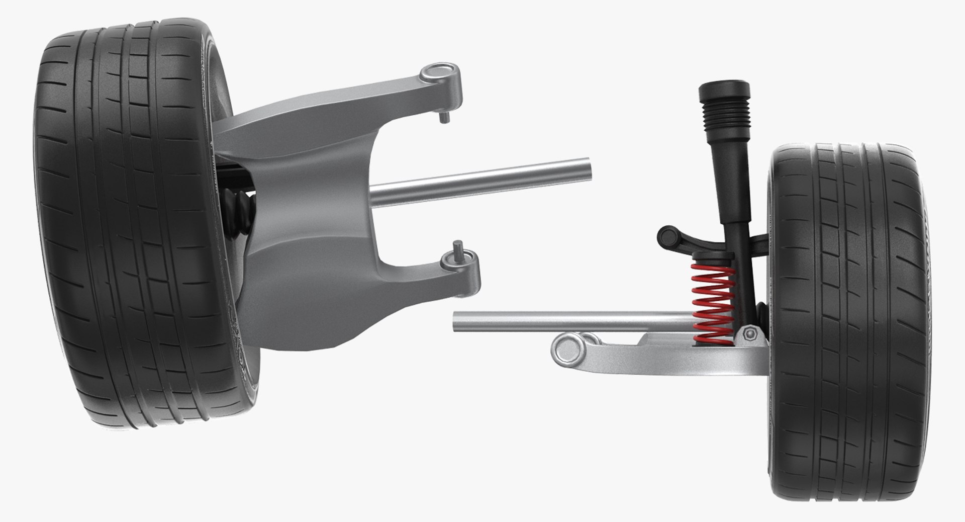3D Car Rear Suspension Wheel Model - TurboSquid 1192508