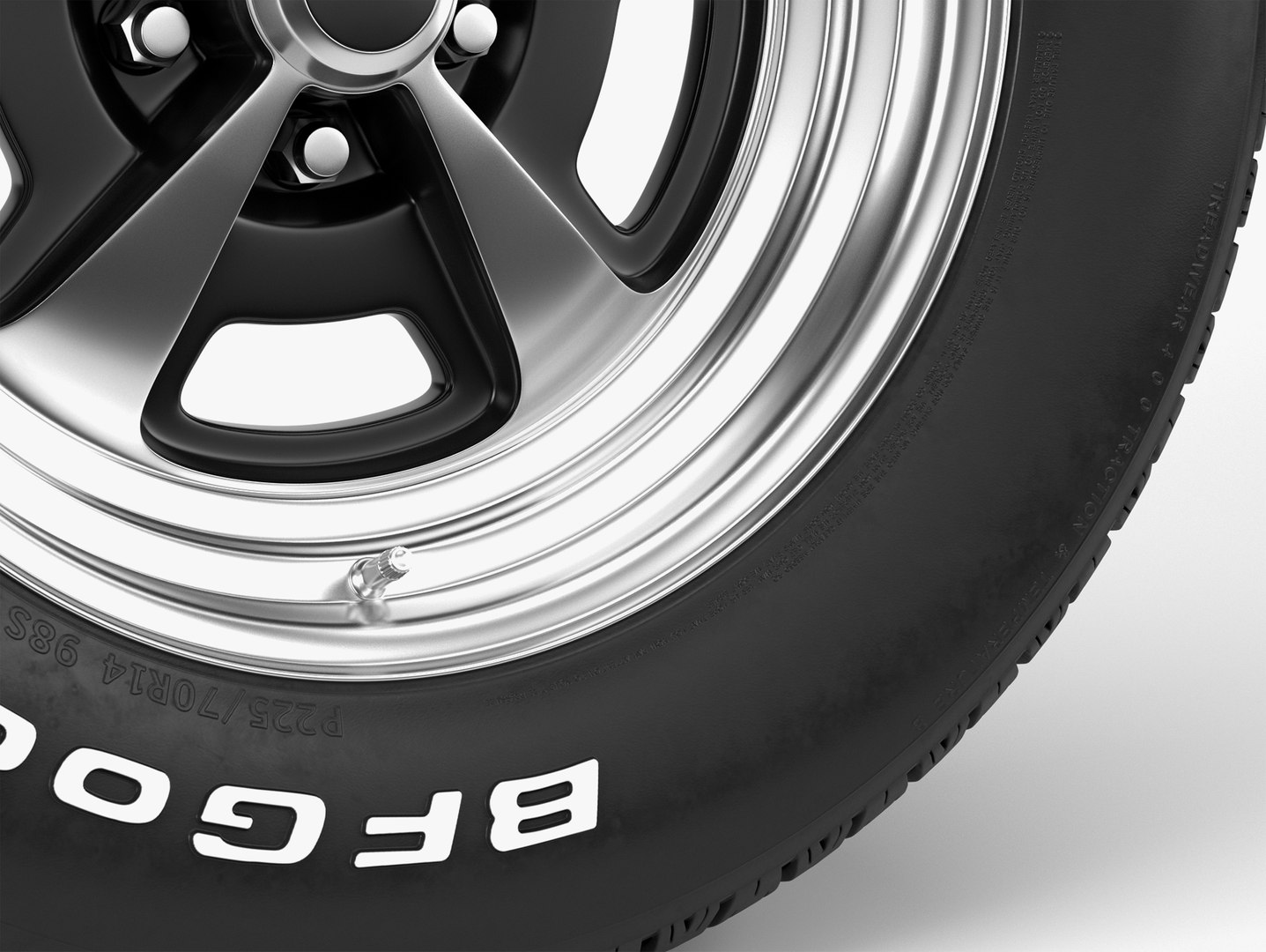 3D Bfgoodrich Magnum 500 Model - TurboSquid 1431932