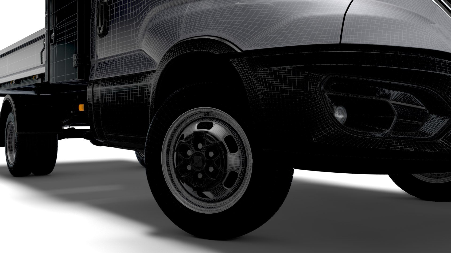 Iveco Daily Single Cab Tipper Toolpod 2023 3D model - TurboSquid 2055892