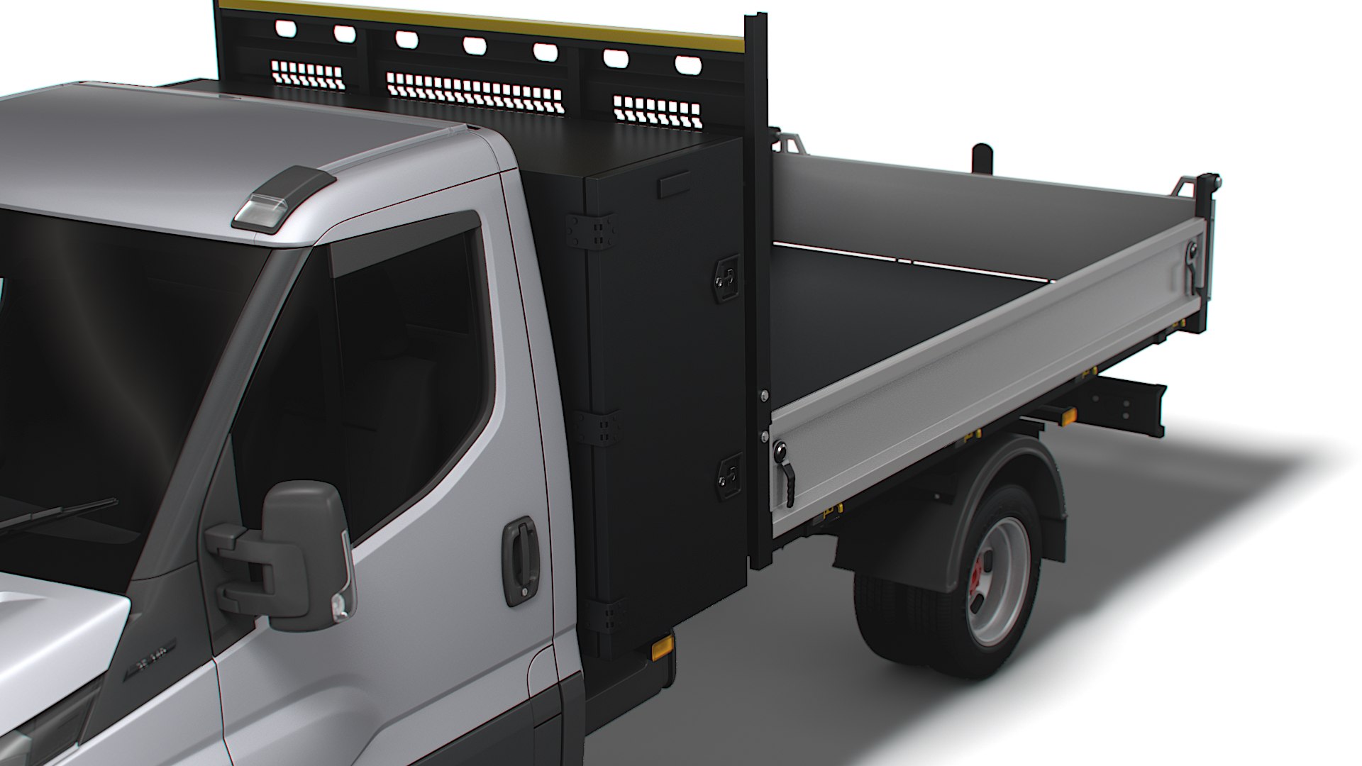 Iveco Daily Single Cab Tipper Toolpod 2023 3D model - TurboSquid 2055892