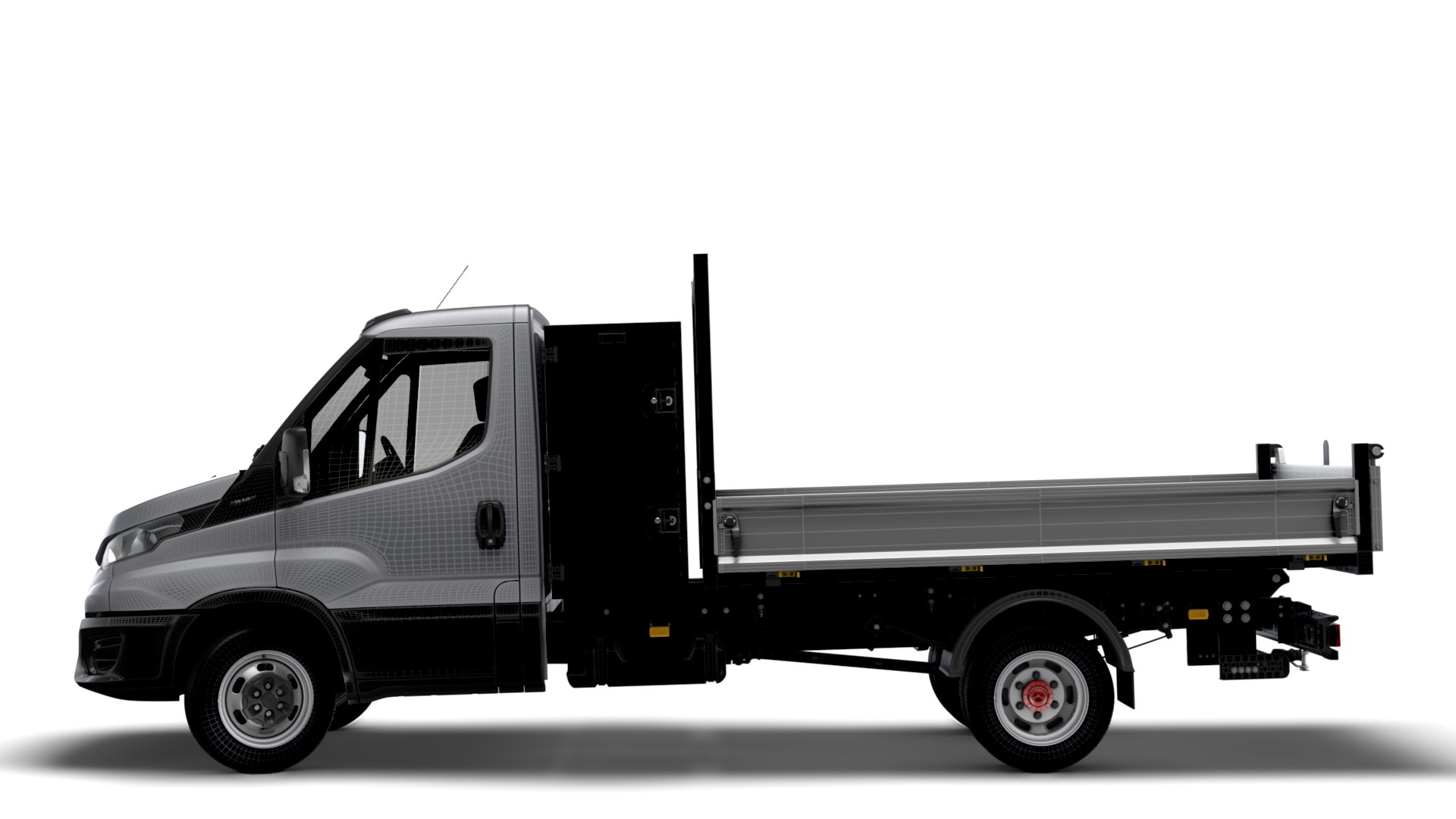 Iveco Daily Single Cab Tipper Toolpod 2023 3D model - TurboSquid 2055892