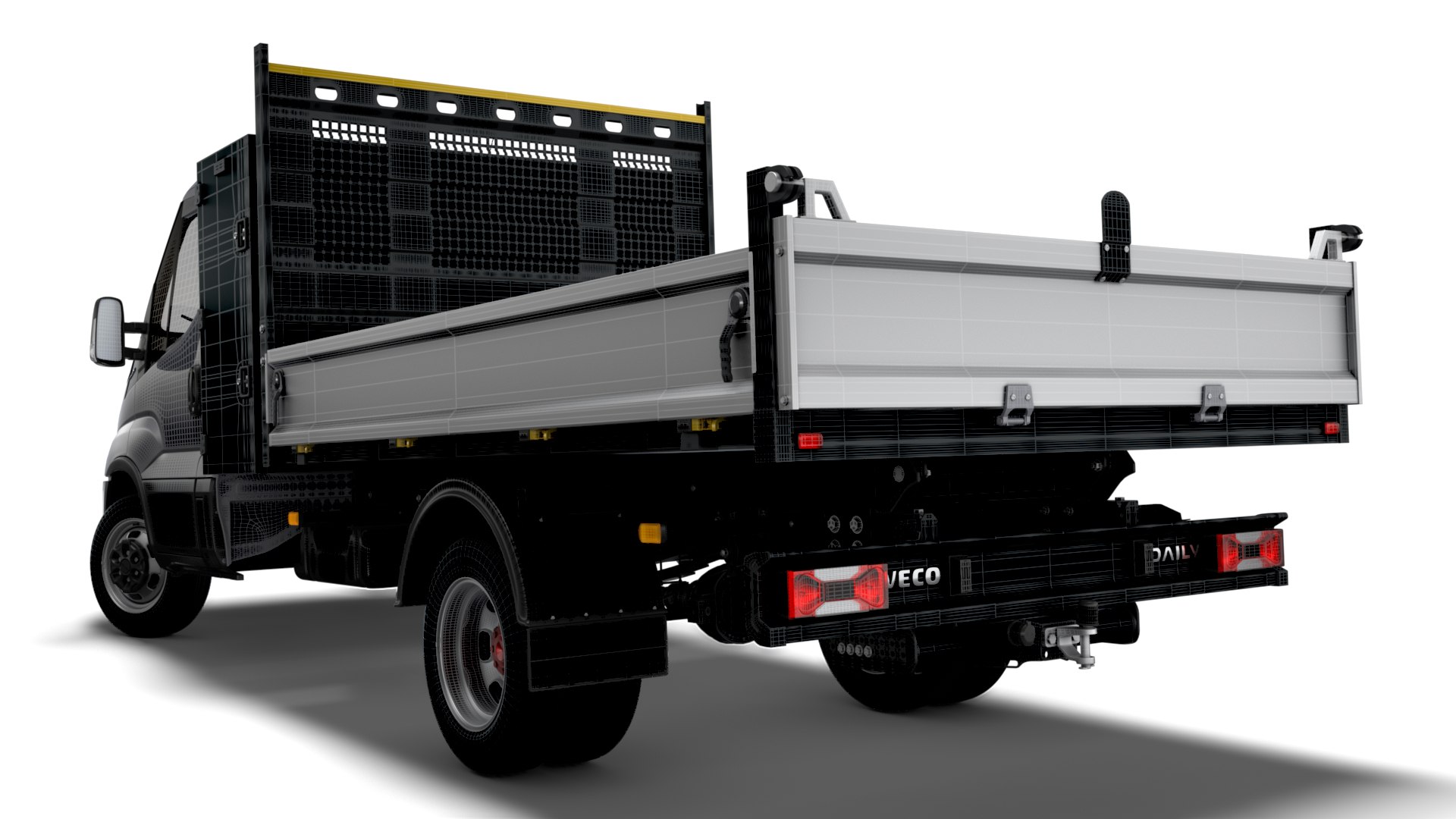 Iveco Daily Single Cab Tipper Toolpod 2023 3D model - TurboSquid 2055892