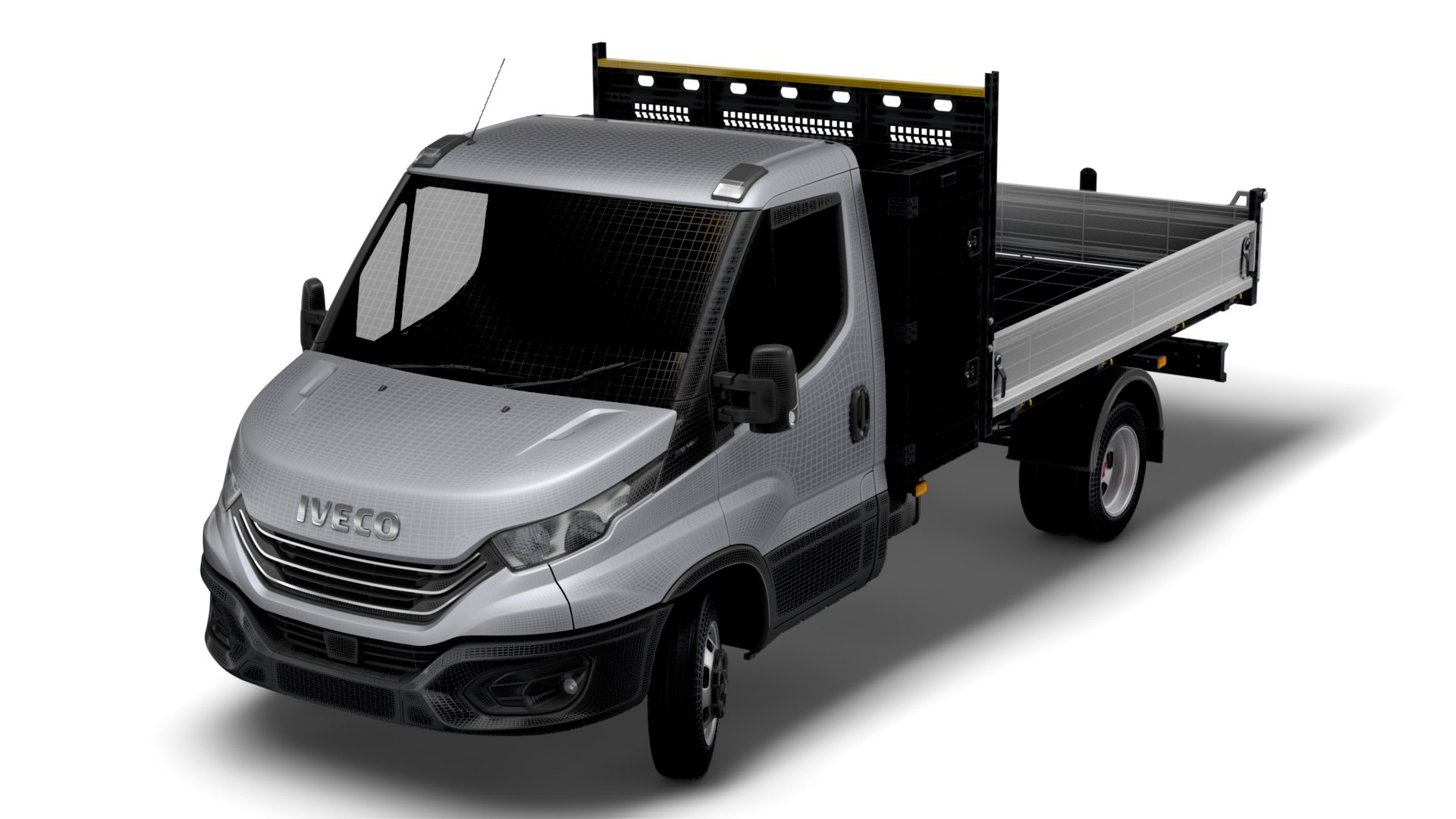 Iveco Daily Single Cab Tipper Toolpod 2023 3D model - TurboSquid 2055892