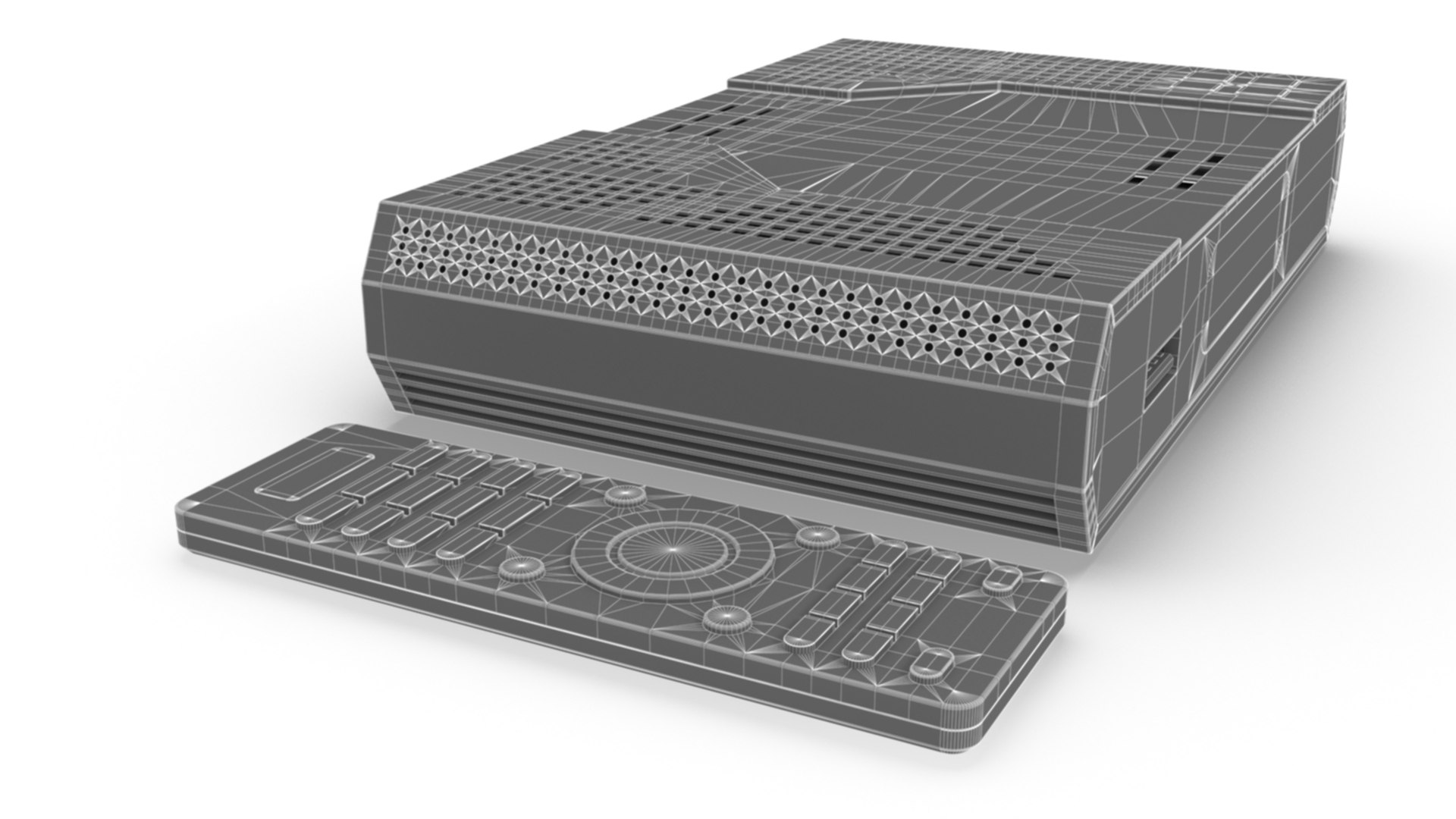Hybrid TV Box PBR Model - TurboSquid 2415321
