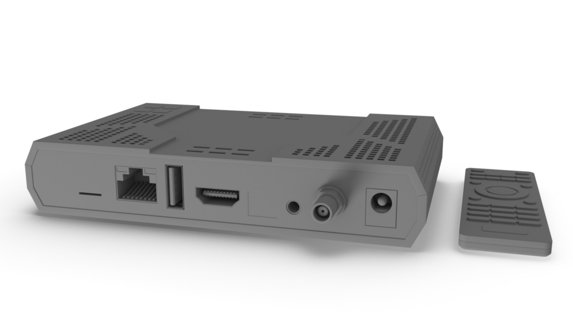 Hybrid TV Box PBR Model - TurboSquid 2415321