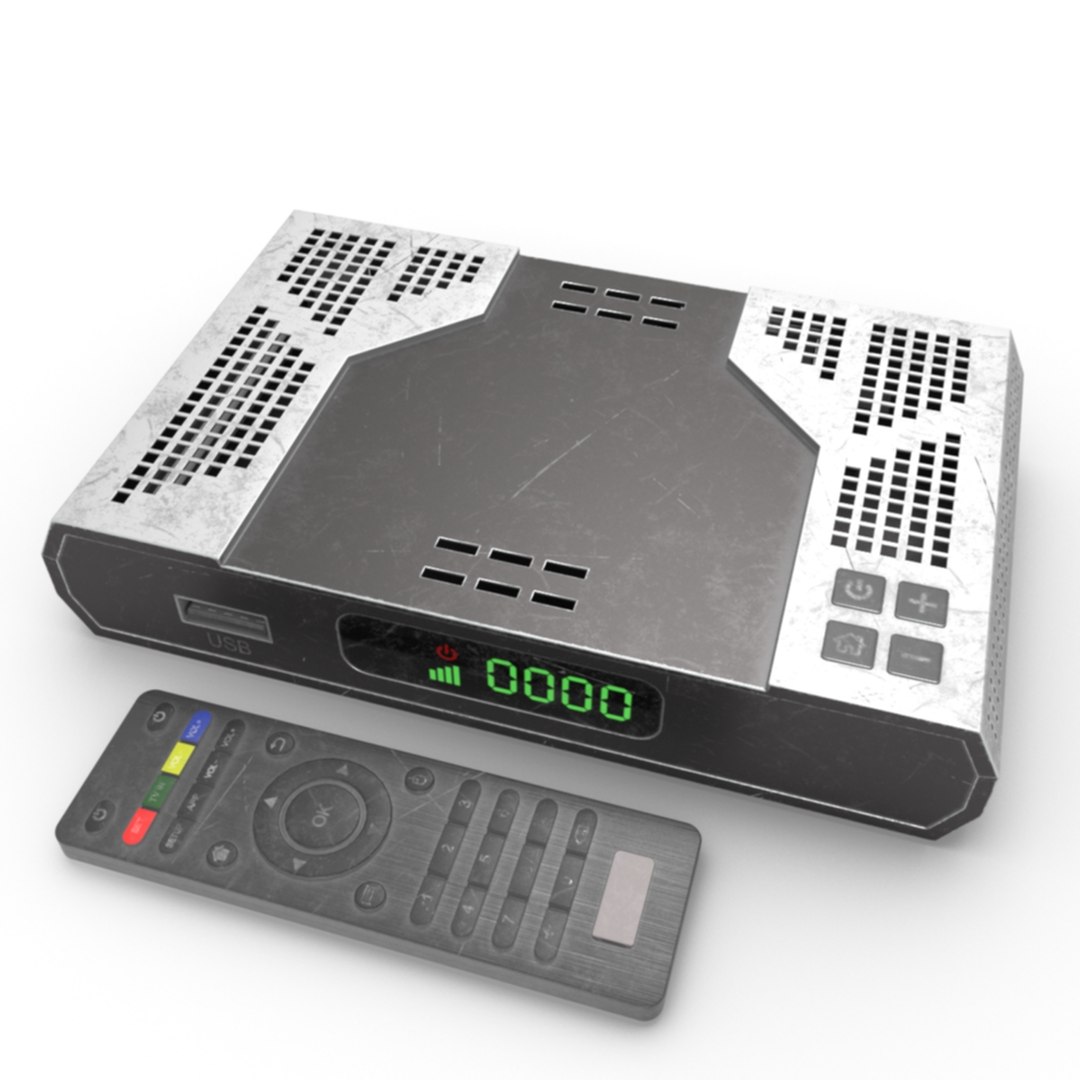 Hybrid TV Box PBR Model - TurboSquid 2415321