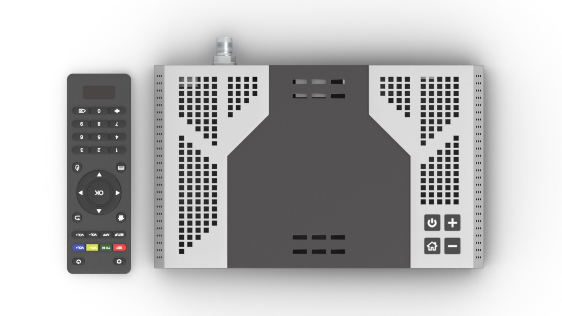 Hybrid TV Box PBR Model - TurboSquid 2415321