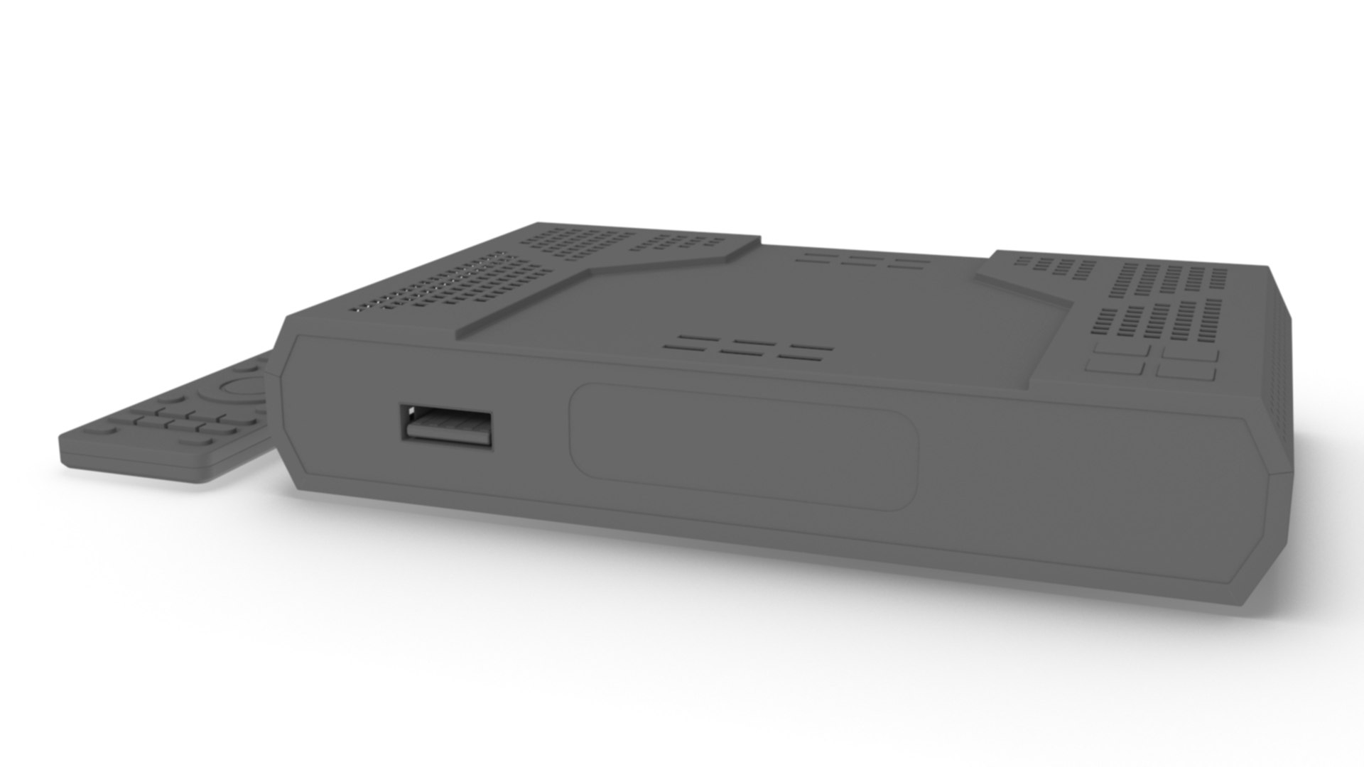 Hybrid TV Box PBR Model - TurboSquid 2415321