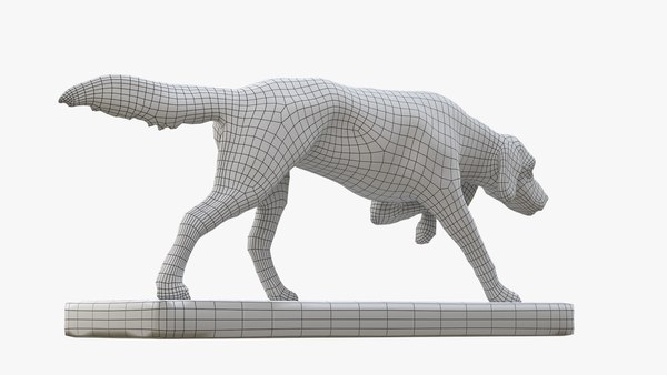 Dog Sculpture 3D - TurboSquid 1914365