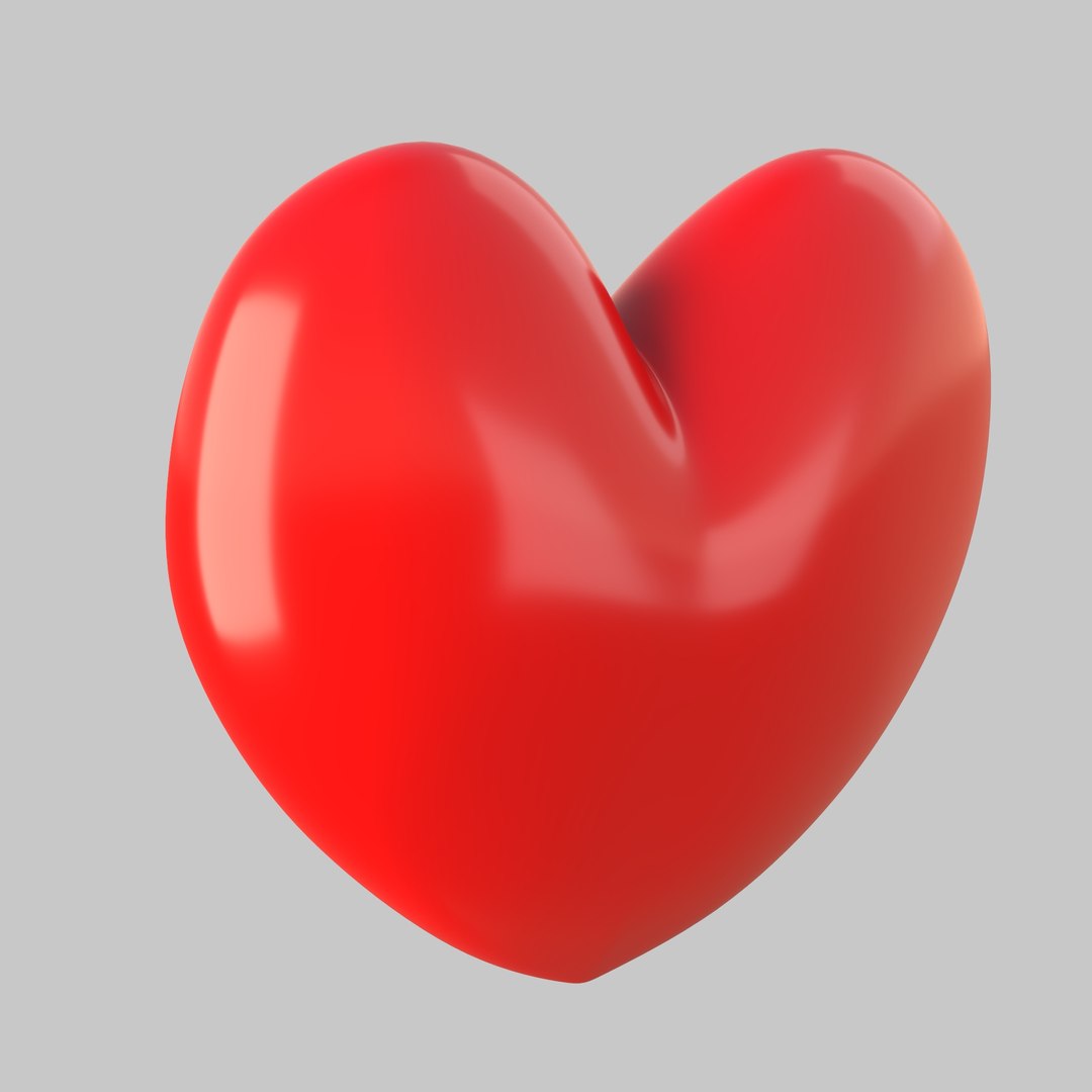 3D Heart Icon V 13 - TurboSquid 2379692