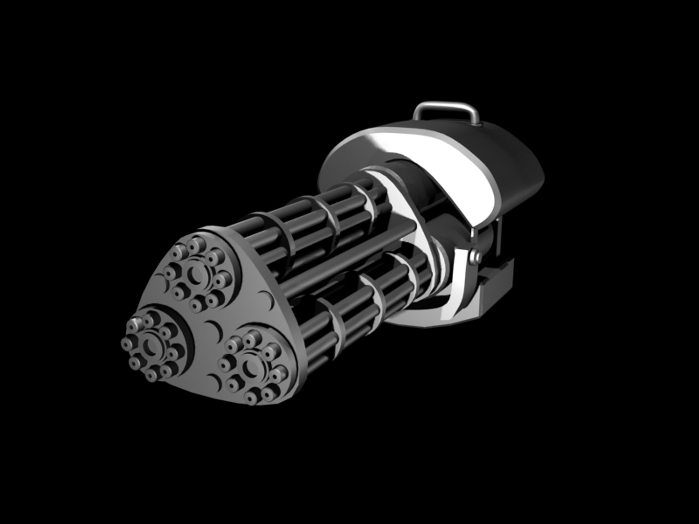 3ds Max Gun