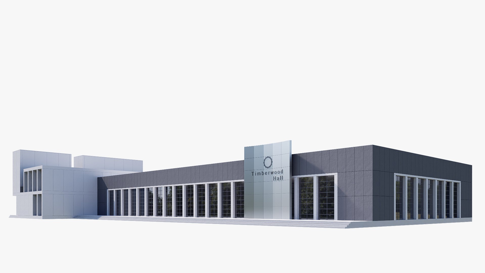 Convention Center Model - TurboSquid 2390081