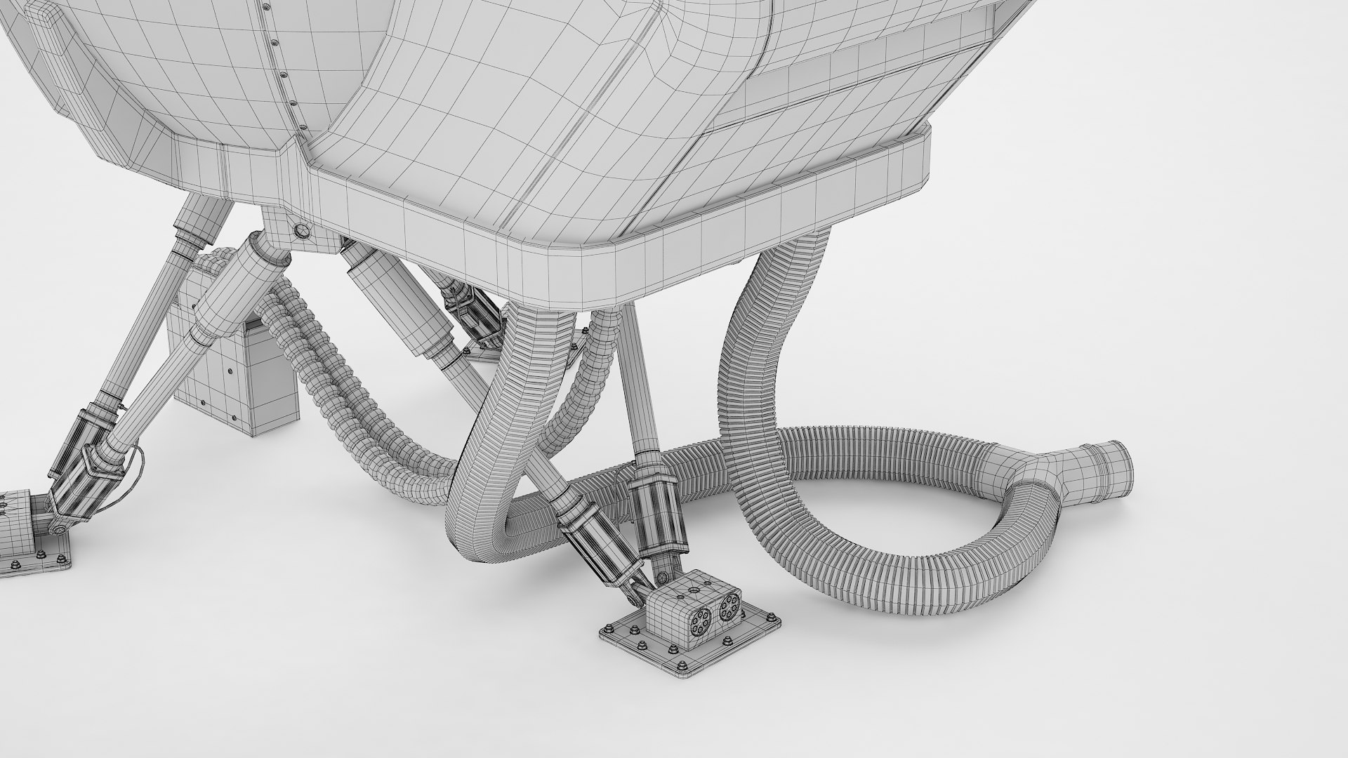 3D Air Flight Simulator 01 Model - TurboSquid 2290613