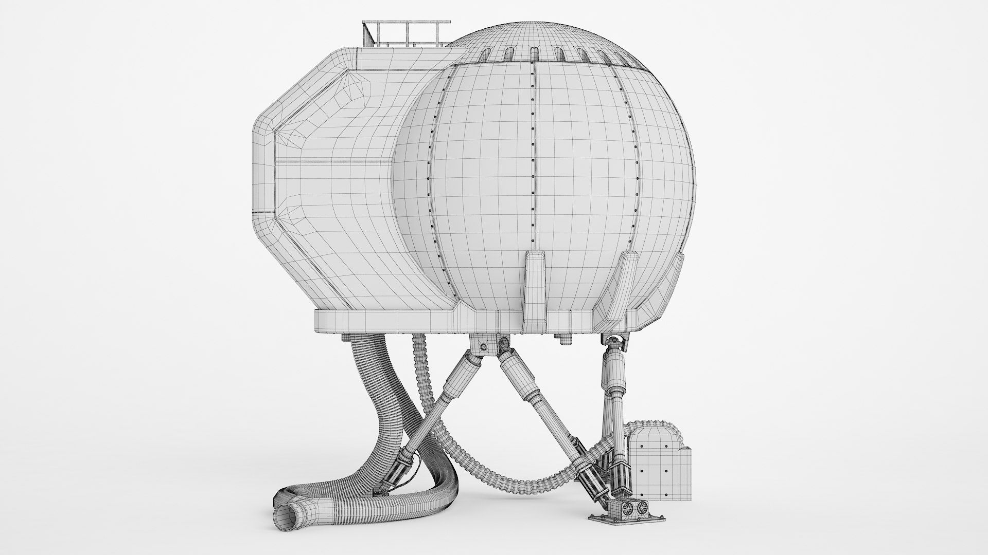 3D Air Flight Simulator 01 Model - TurboSquid 2290613