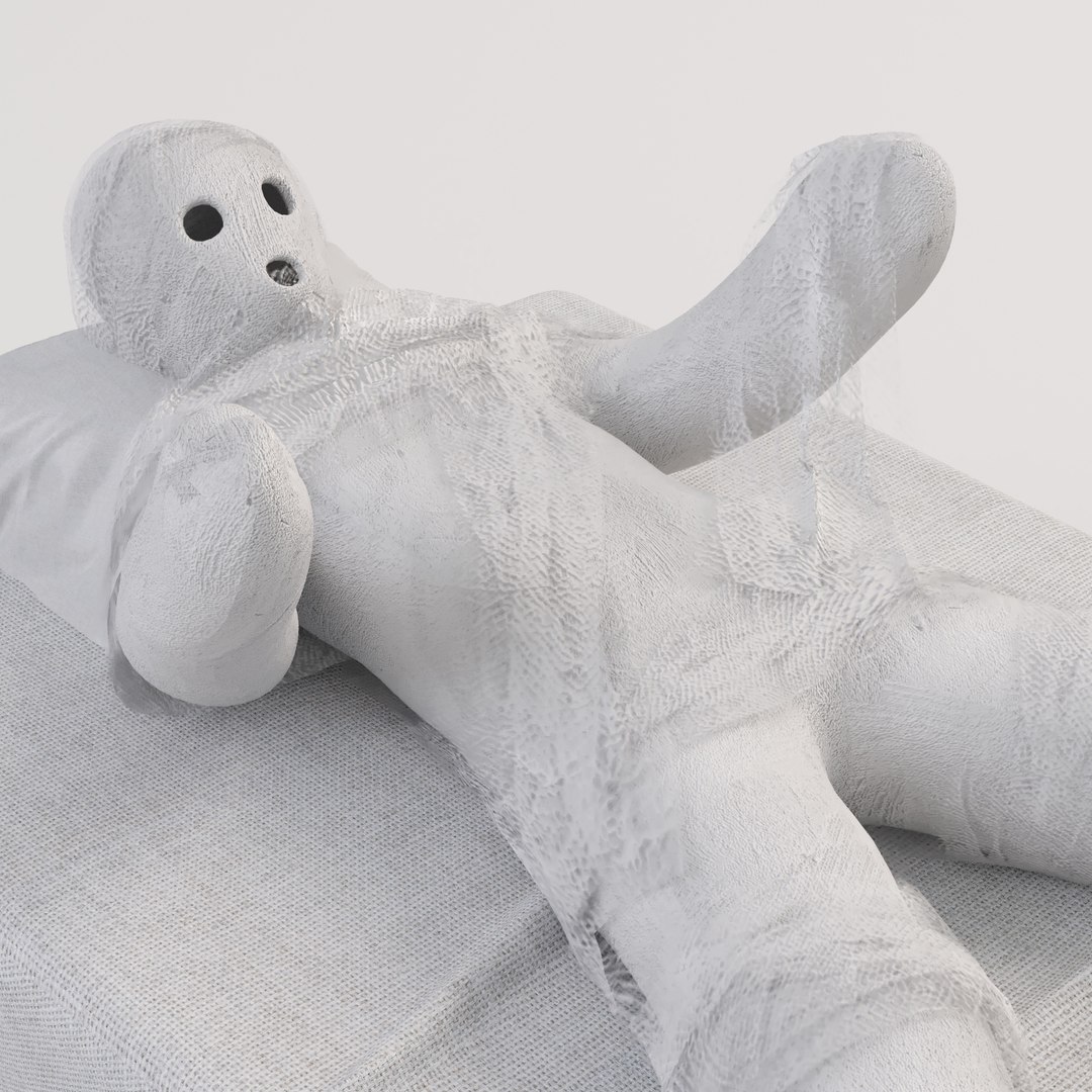 3D Hospital Zombie Patient Model - TurboSquid 1436027