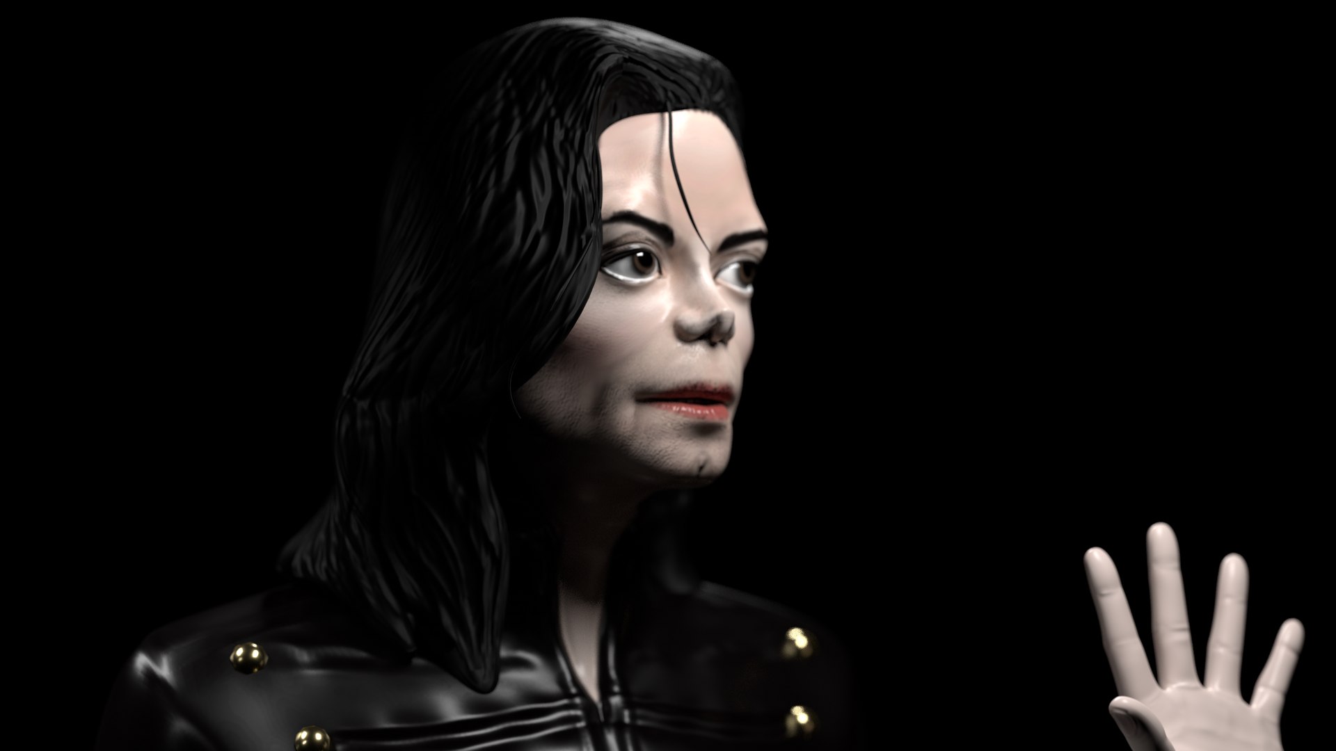 3D Model MICHAEL JACKSON - TurboSquid 2324725