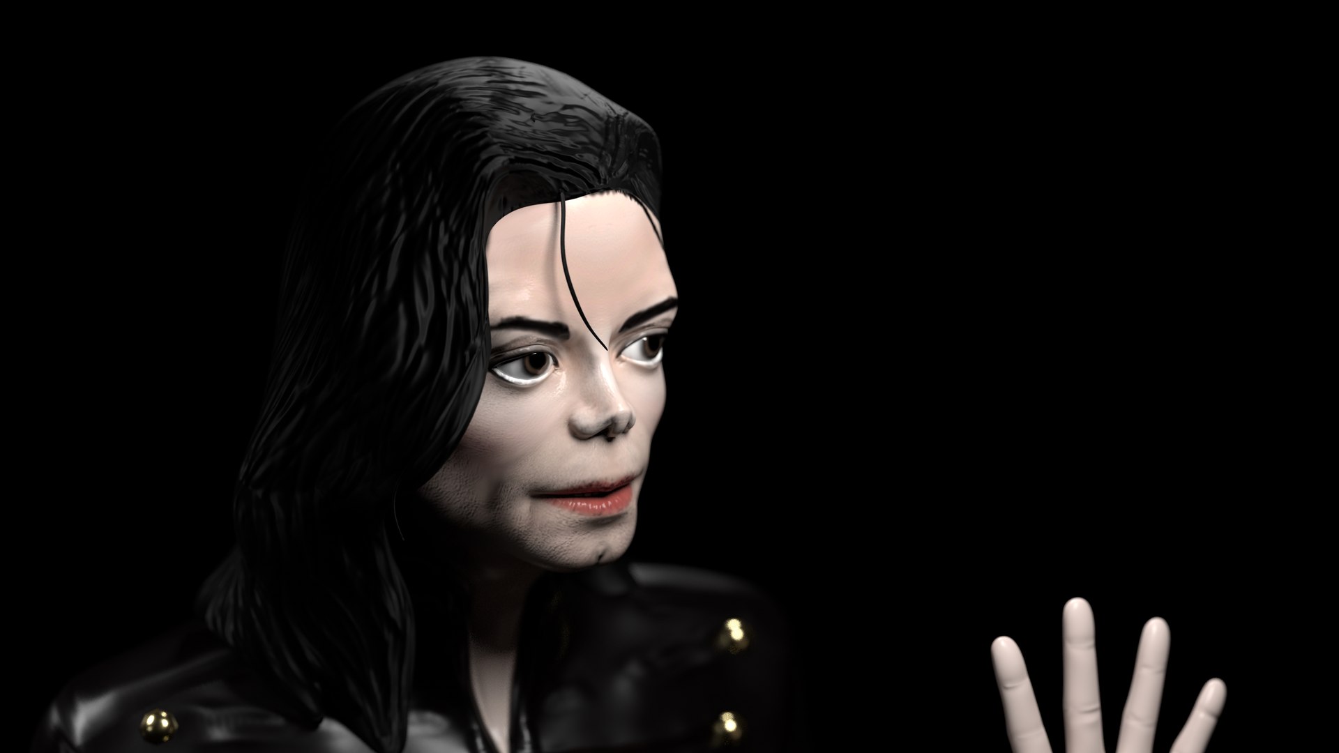 3D Model MICHAEL JACKSON - TurboSquid 2324725